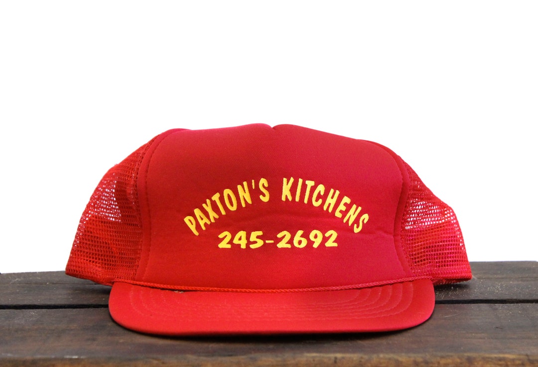 Vintage Trucker Hat Snapback Hat Baseball Cap Paxton's - Etsy