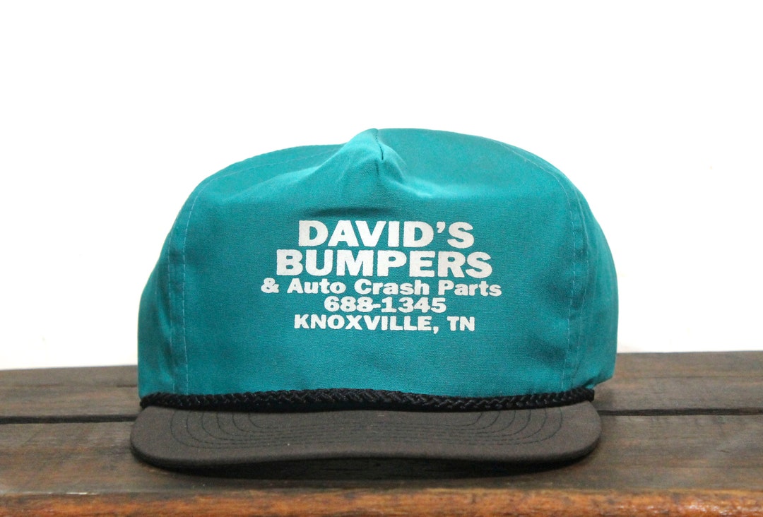 Vintage Trucker Hat Strapback Casquette de baseball Davids Bumpers ...