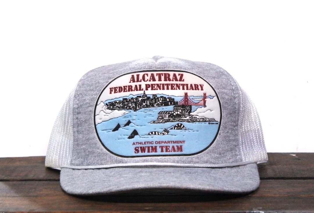 Vintage Alcatraz Federal Penitentiary Athletic Department Swim Team ...