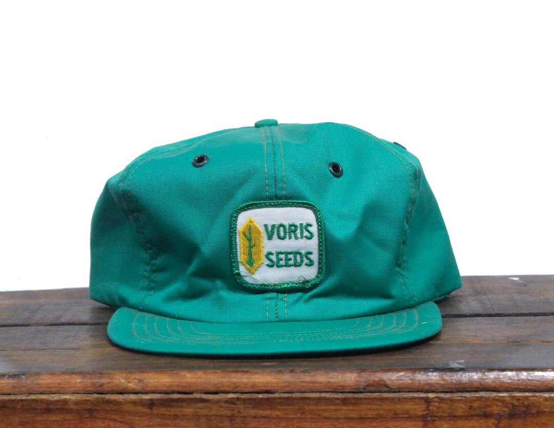 Vintage 80s Voris Corn Seed Farmer Agriculture Crop Yield Made in USA ...