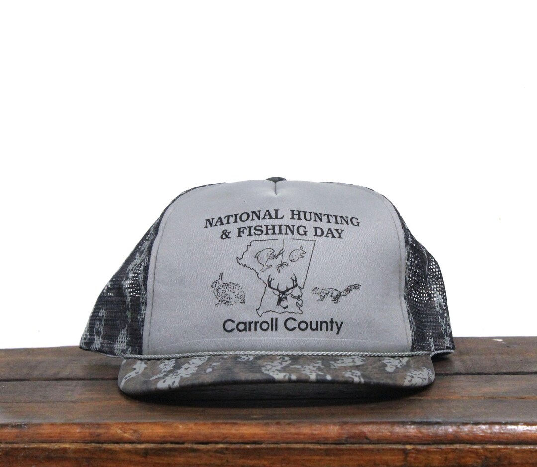 Vintage Camo National Hunting & Fishing Day Carroll County Maryland MD ...