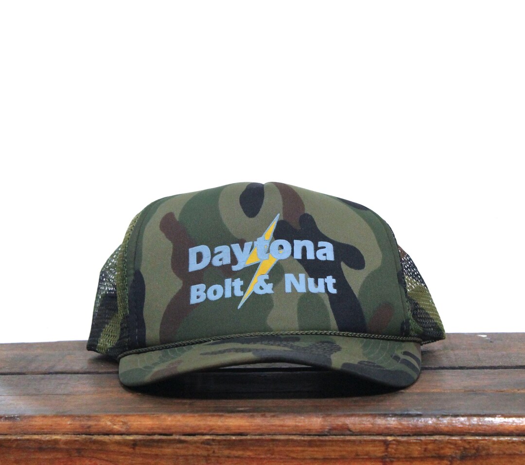 Vintage Daytona Bolt & Nut Fasteners Hardware Florida Camo Camouflage ...