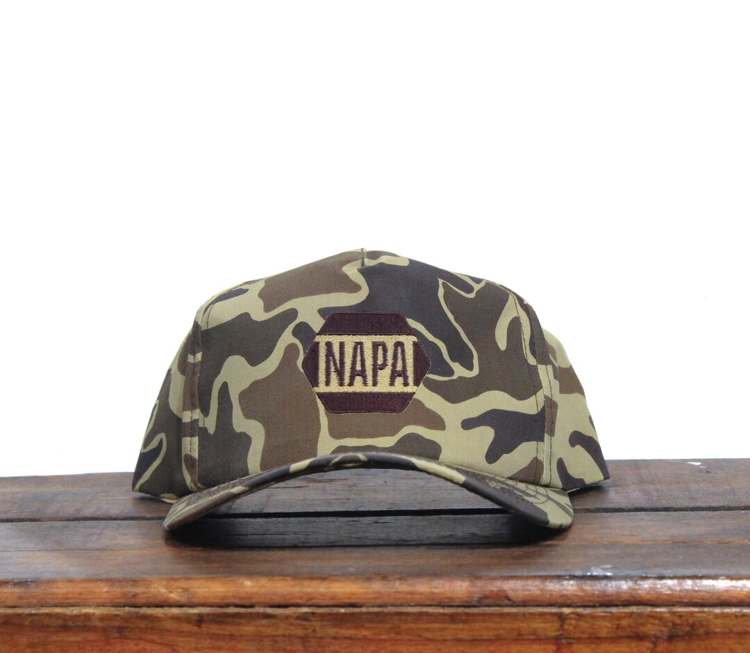 Vintage Trucker Hat Snapback Baseball Cap Napa Auto Parts Stores Air ...