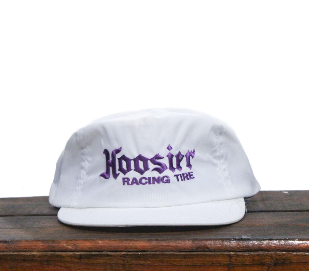 Vintage Hoosier Racing Tires Hot Rod Drag Strip Made in USA Snapback ...