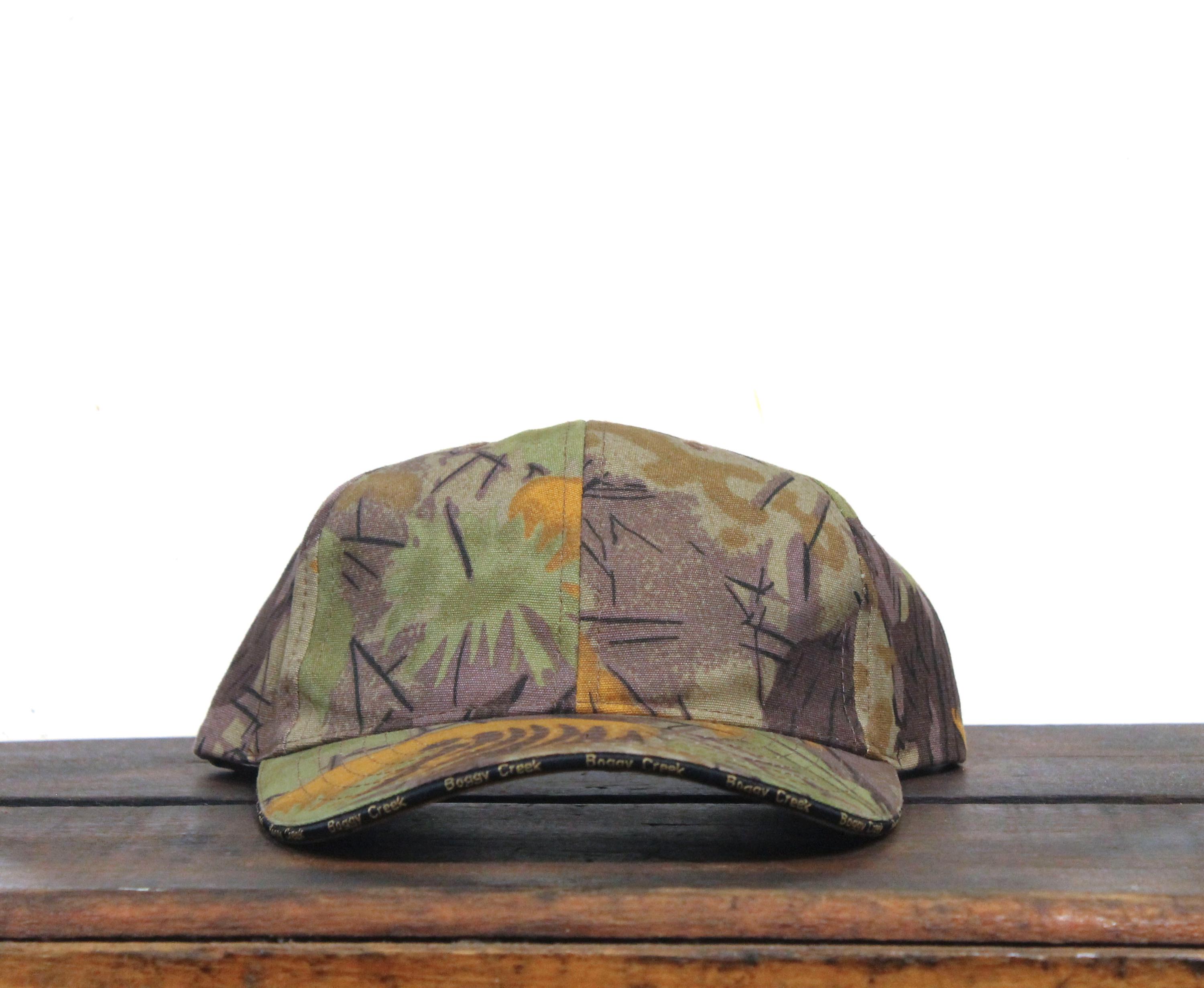 Vintage Blank Boggy Creek Apparel Swamp Leaf Woodland Camo Camouflage ...
