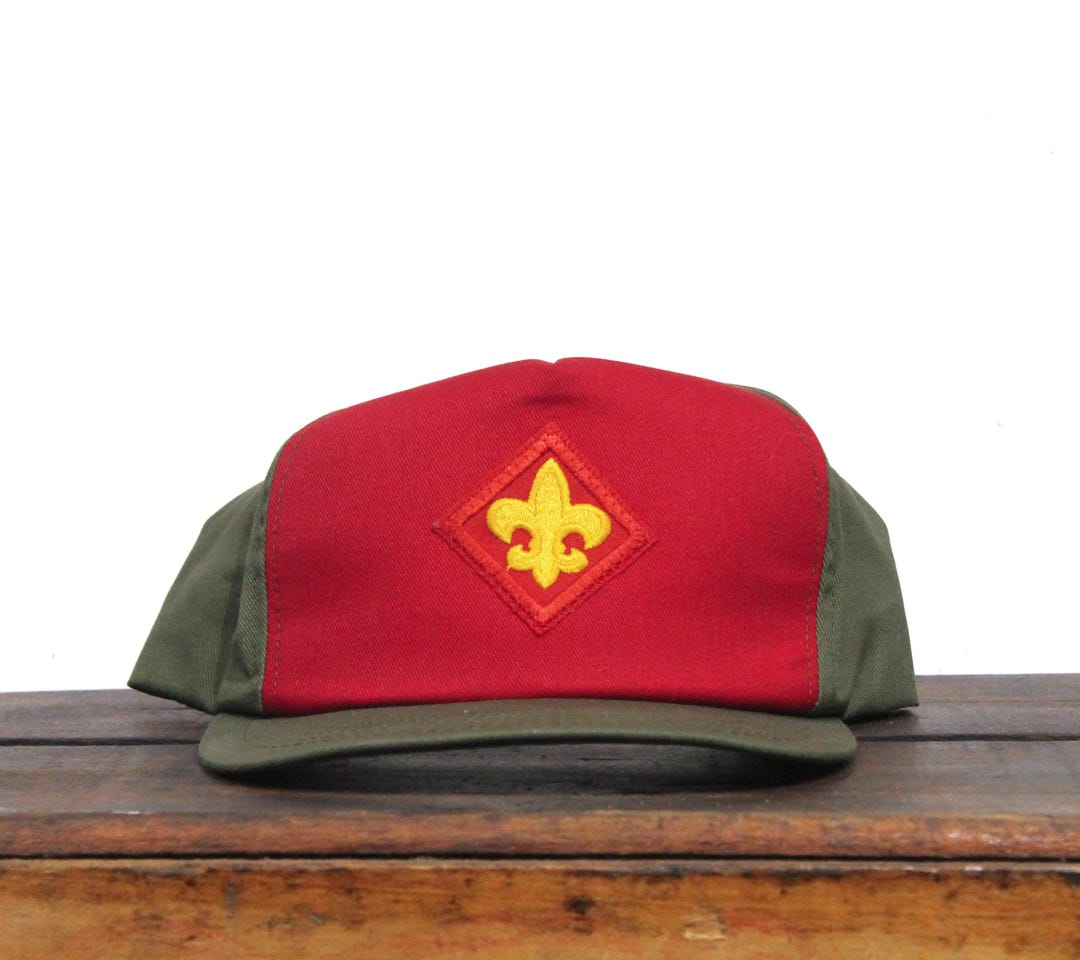 Vintage BSA Boy Scouts Fleur De Lis Rank Scouting Camping Adult Size ...