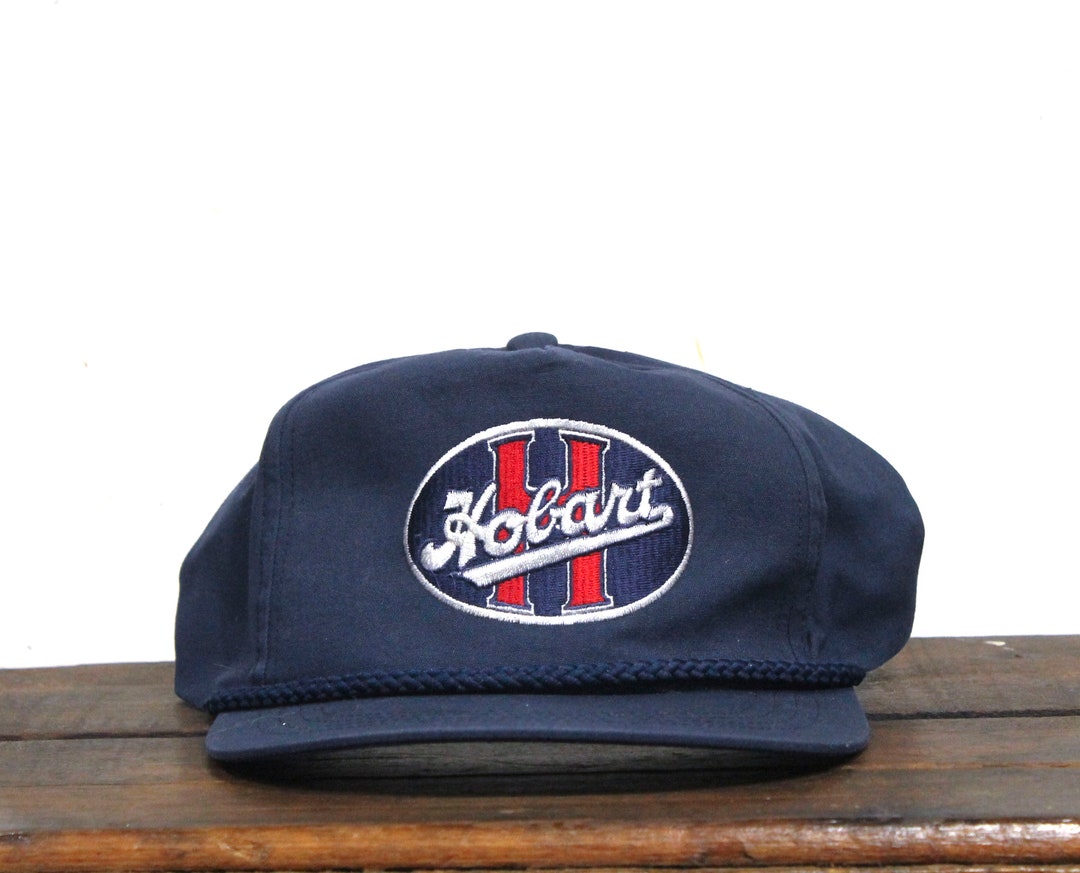 Vintage Trucker Hat Snapback Baseball Cap Hobart Industrial Commercial ...
