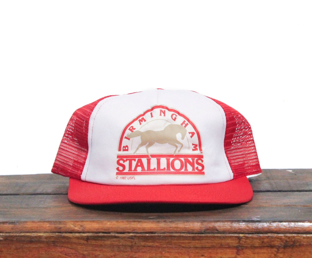 Vintage Rare Birmingham Stallions Alabama Football USFL Team Horse ...