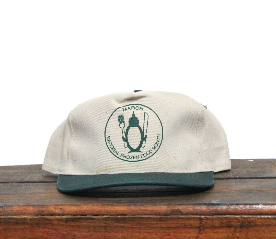 Vintage Trucker Hat Snapback Baseball Cap March is National Frozen Food ...