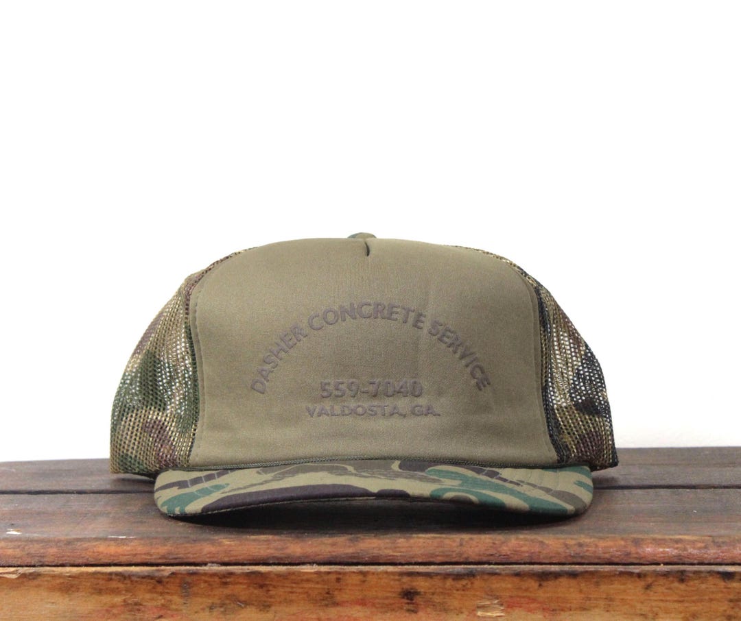 Vintage Camo Dasher Concrete Service Construction Cement Truck Valdosta ...