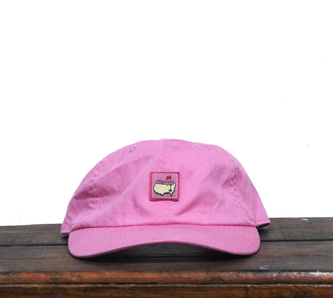 Vintage Pink Masters Golf Tournament American Needle Unstructured ...