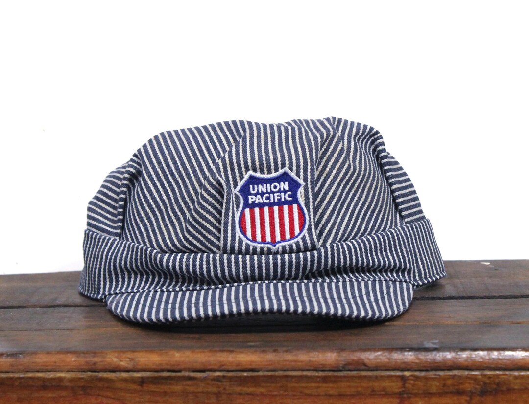 Vintage Union Pacific Railway Freight Railroad Locomotive Hickory ...