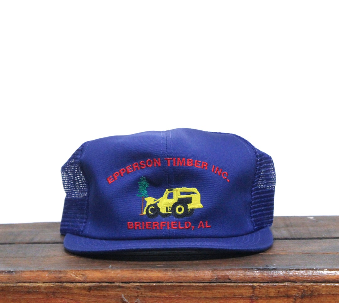 Vintage Trucker Hat Snapback Baseball Cap Epperson Timber Inc Wood ...