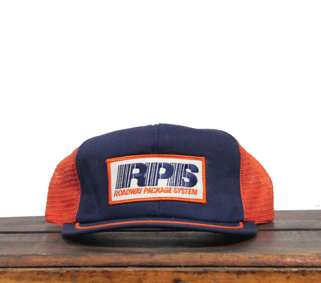 Vintage Trucker Hat Snapback Baseball Cap RPS Roadway Package System ...