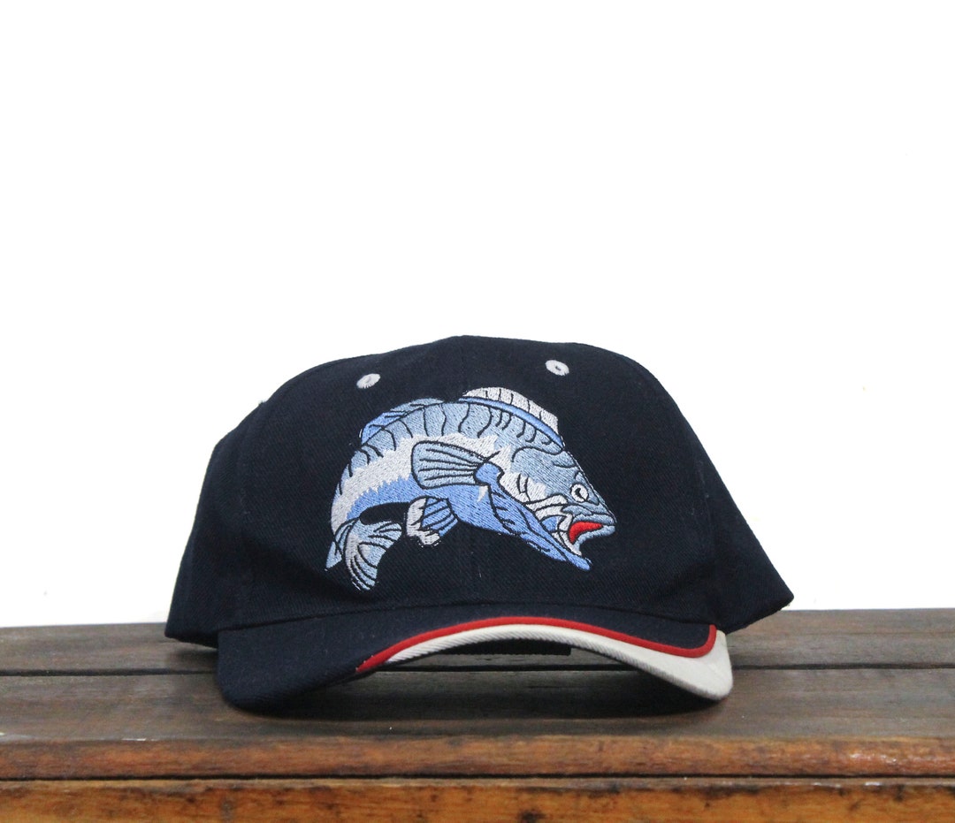 Vintage Y2K Gas Station Leaping Fish Fishing Fisherman Angler Bass ...