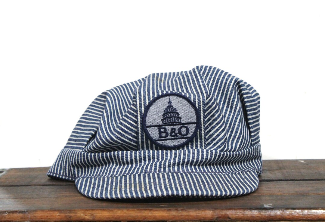 Vintage B&O Railway Baltimore and Ohio Railroad Locomotive Hickory ...