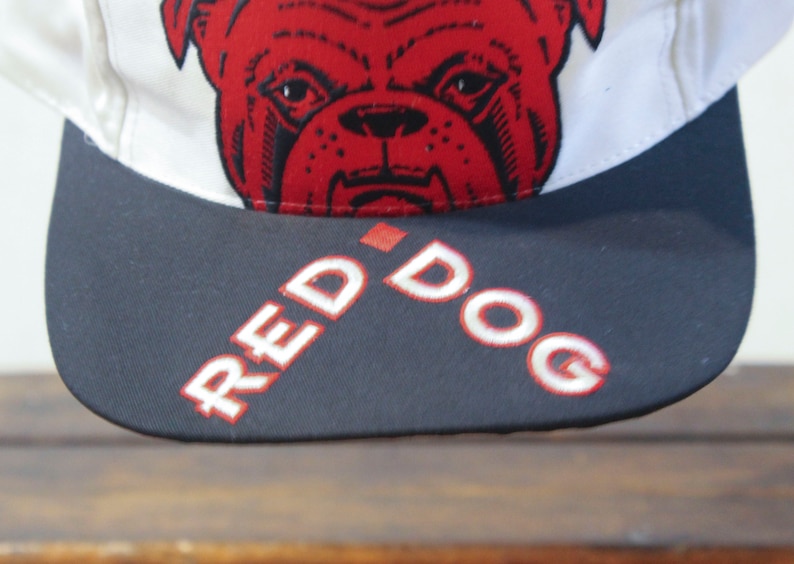Vintage 90's Hat Cap Red Dog Beer Logo Snapback Hat | Etsy