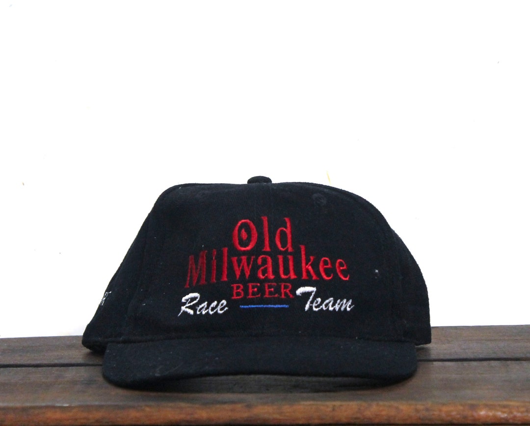 Vintage 90s Old Milwaukee Beer Race Team Racing Brewing Company Brewery ...