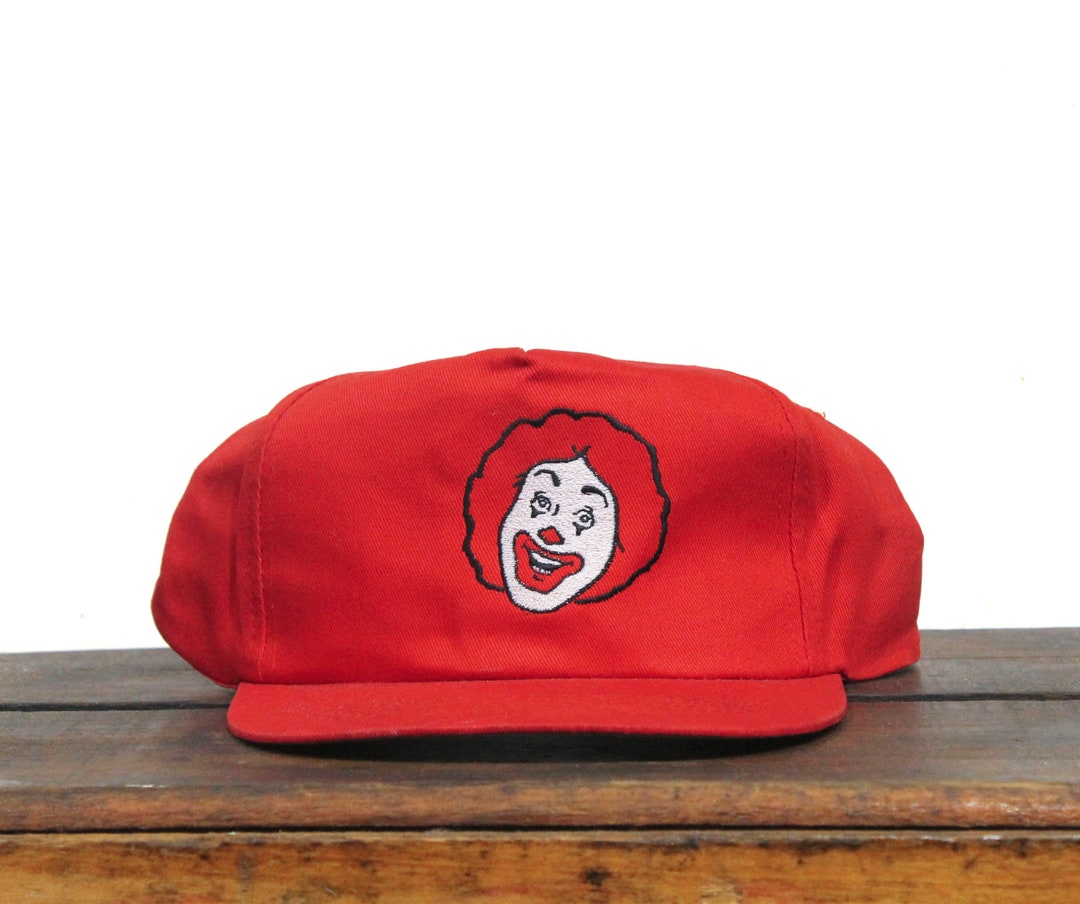 Vintage 80s Mcdonalds Ronald Mcdonald Clown Mascot Fast Food Burgers ...