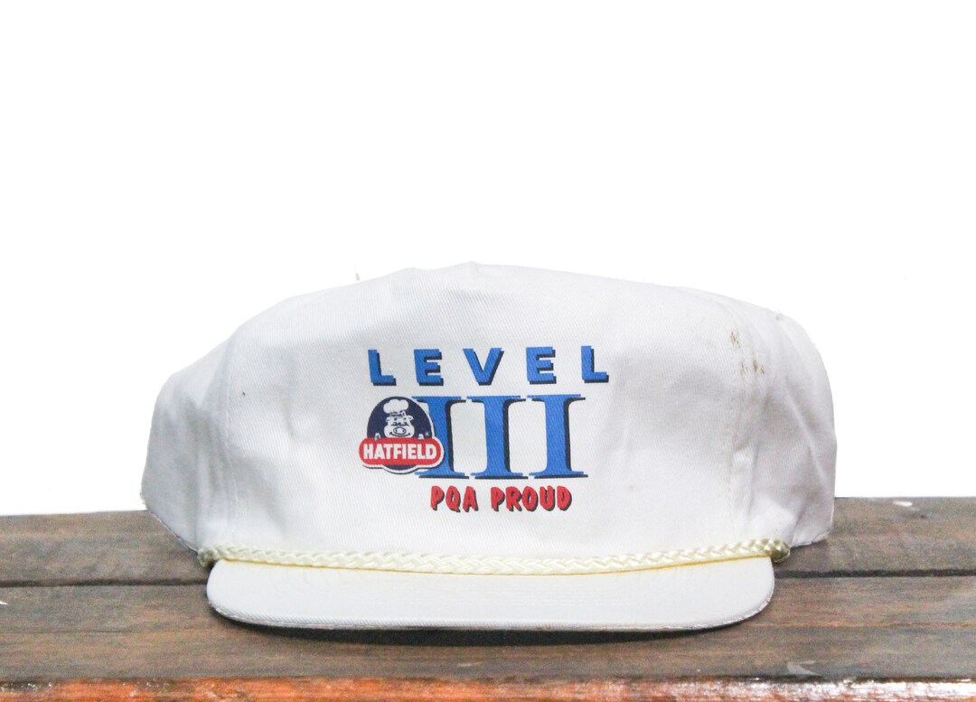 Vintage Trucker Hat Snapback Baseball Cap Hatfield Meat Products ...