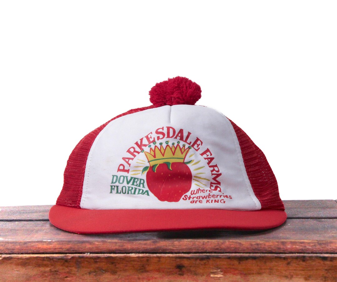 Vintage Short Brim Parkesdale Farms Dover Florida Where Strawberries ...