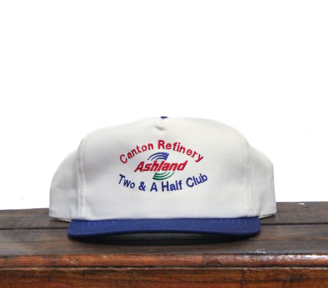 Vintage Snapback Trucker Hat Baseball Cap Ashland Oil Canton Ohio ...