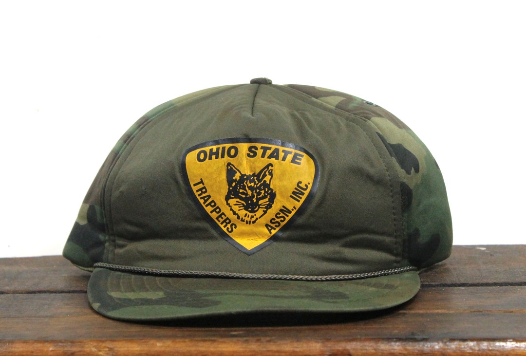 Vintage Trucker Hat Snapback Baseball Cap Ohio State Trappers ...