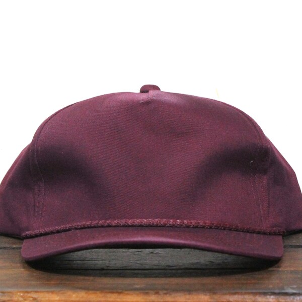 Maroon Hat - Etsy