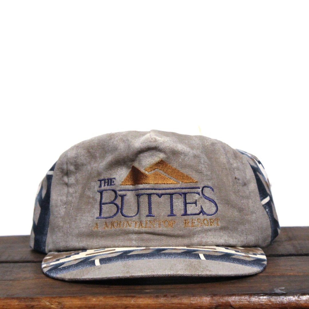 Vintage 90s Washed Out Southwest Pattern Strapback Trucker Hat Baseball ...