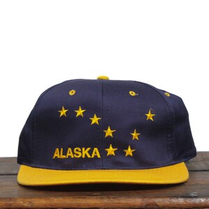 Vintage 90s Alaska Big Dipper Stars Constellation State Flag Snapback ...