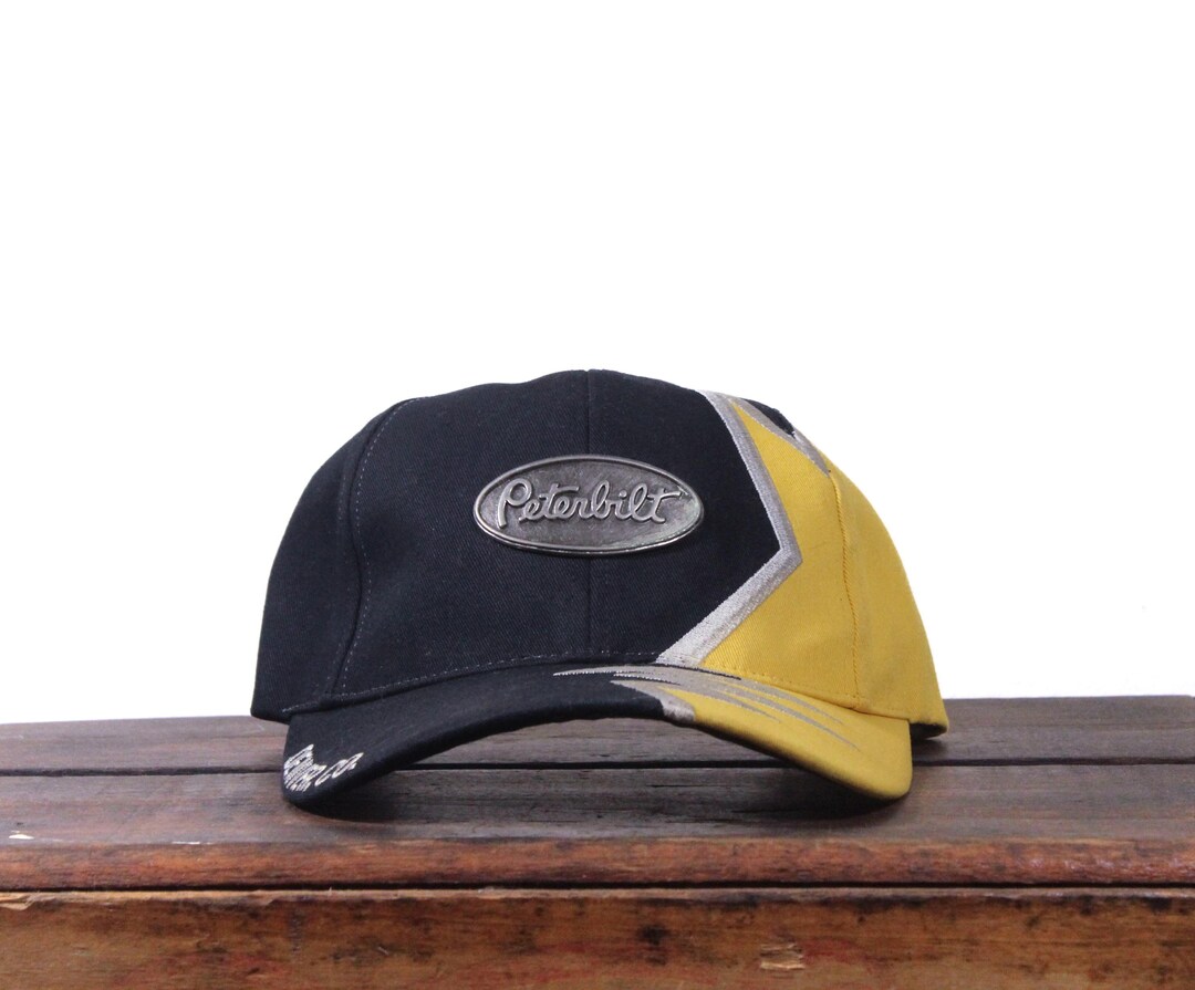 Vintage Y2K Peterbilt Trucks Metal Logo Medallion Colorblock Denver ...