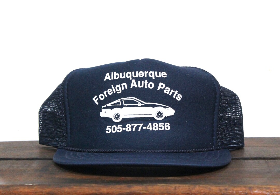 Vintage Trucker Hat Snapback Baseball Cap Albuquerque Foreign Auto ...