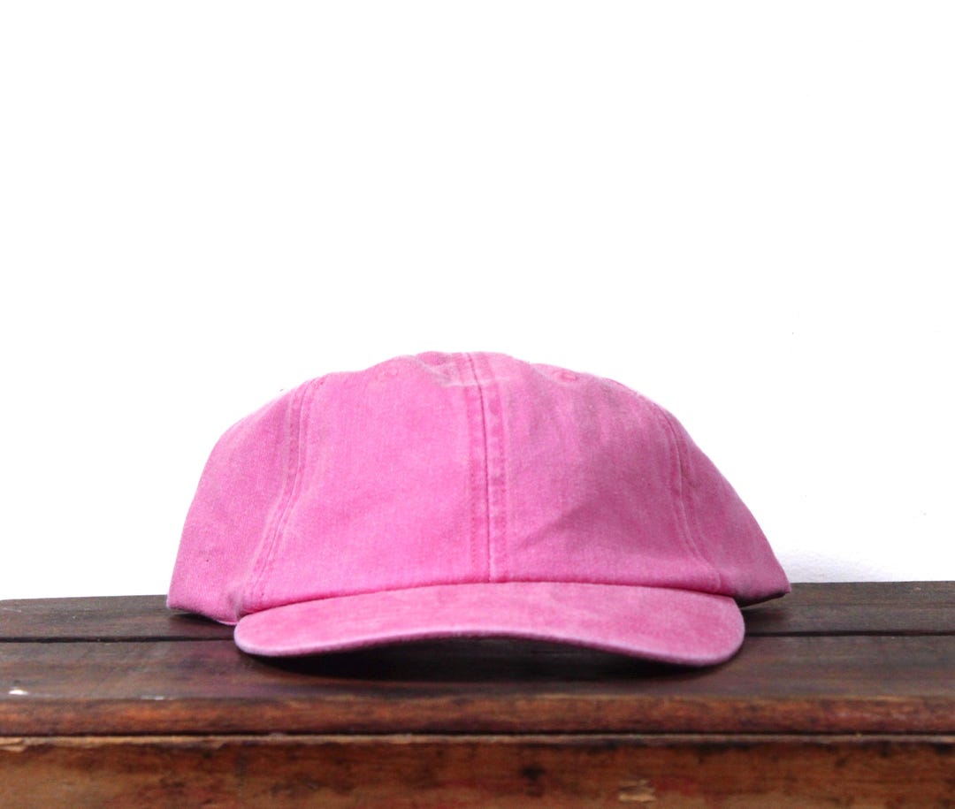 Vintage Deadstock Blank Bubblegum Pink Adams Brand Unstructured ...