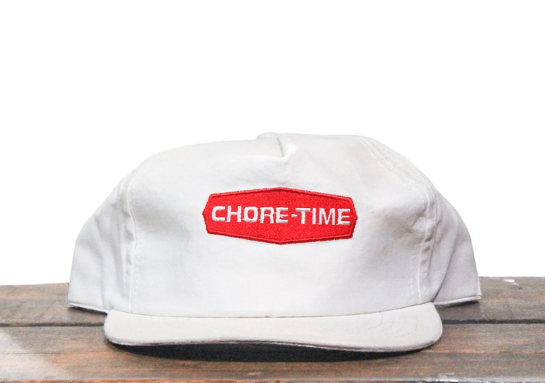 Vintage Trucker Hat Snapback Baseball Cap Chore-time Poultry Feeders ...