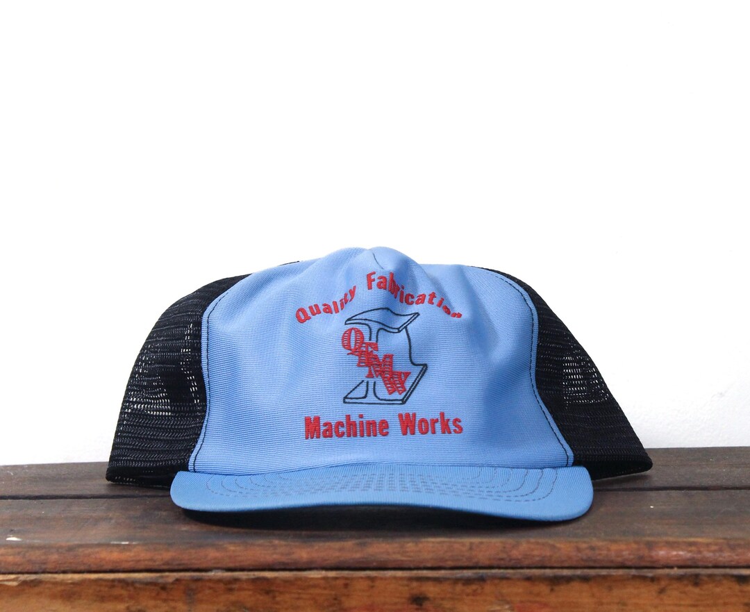 Vintage Machine Works Trucker Hat: Metal Iron Machinist Snapback - Etsy