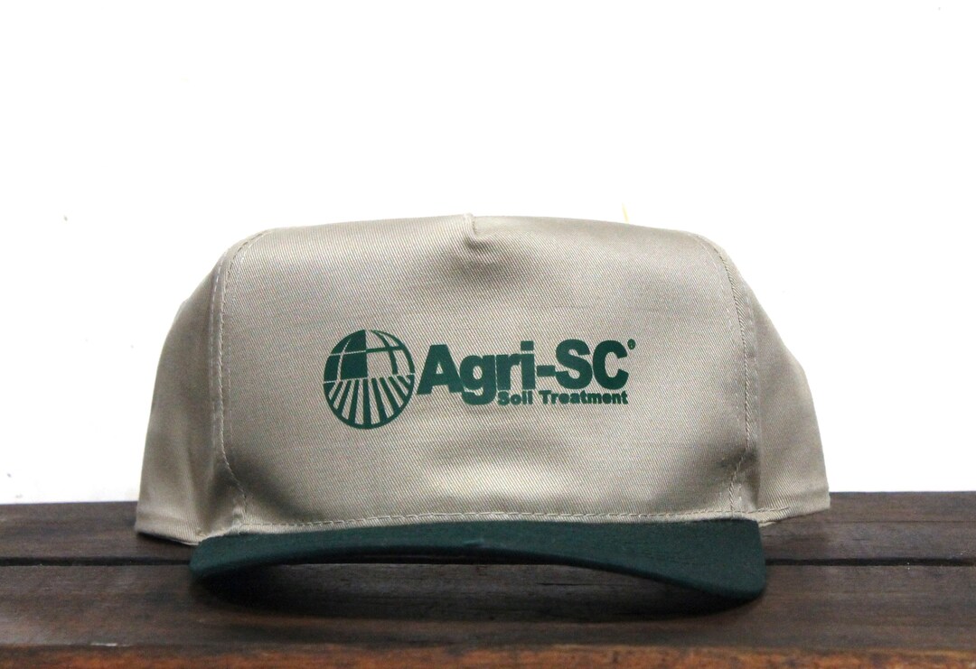 Vintage Trucker Hat Snapback Baseball Cap Agri-sc Soil Treatment Dirt ...