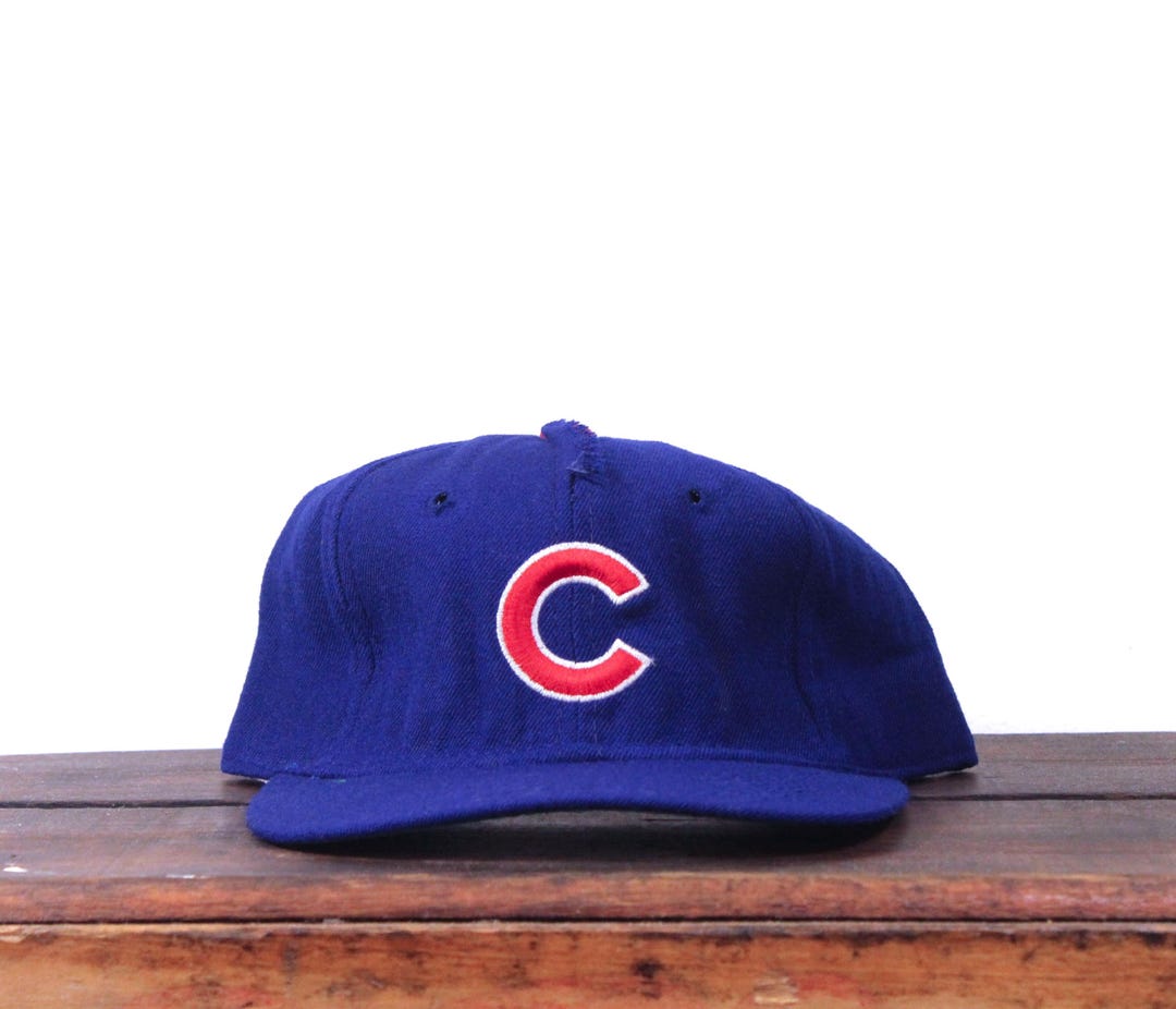 Vintage Distressed 90s Chicago Cubs Fitted Hat: Sports Specialties ...