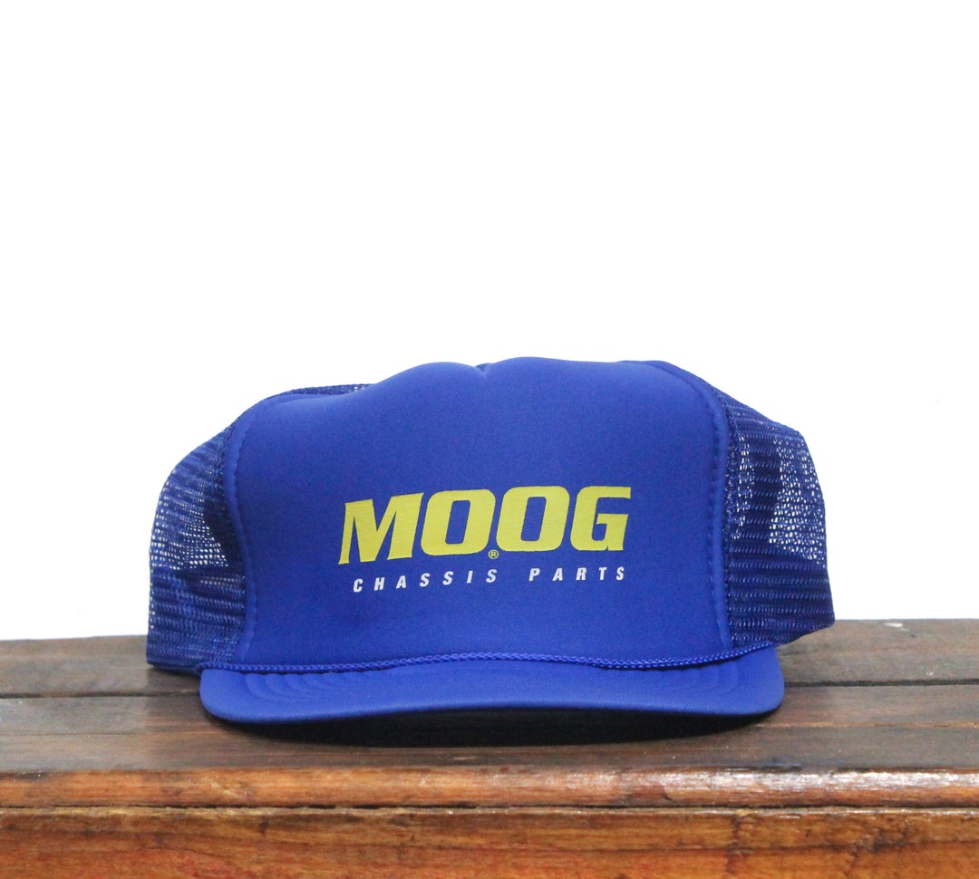 Vintage Trucker Hat Snapback Baseball Cap Moog Chassis Parts Shocks ...