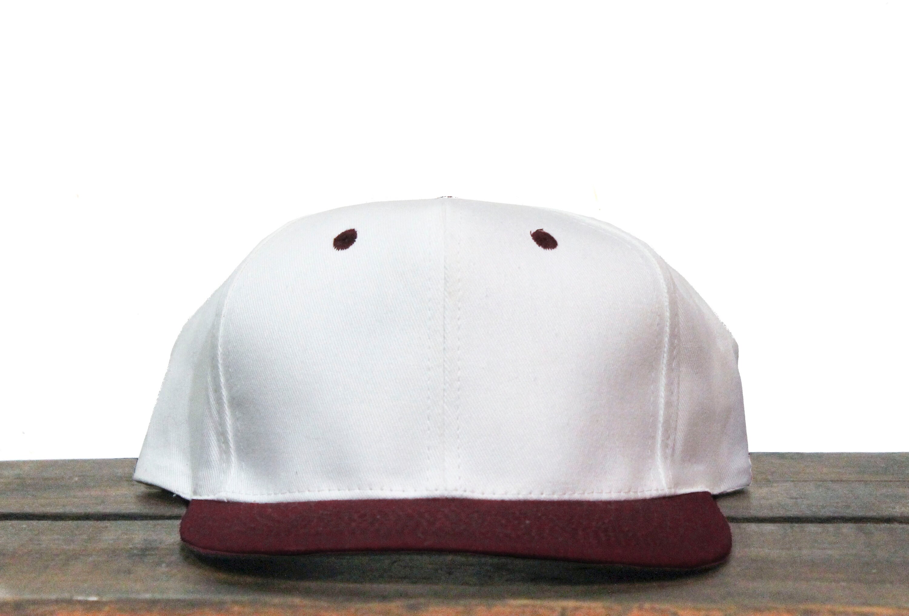 Blank White Snapback