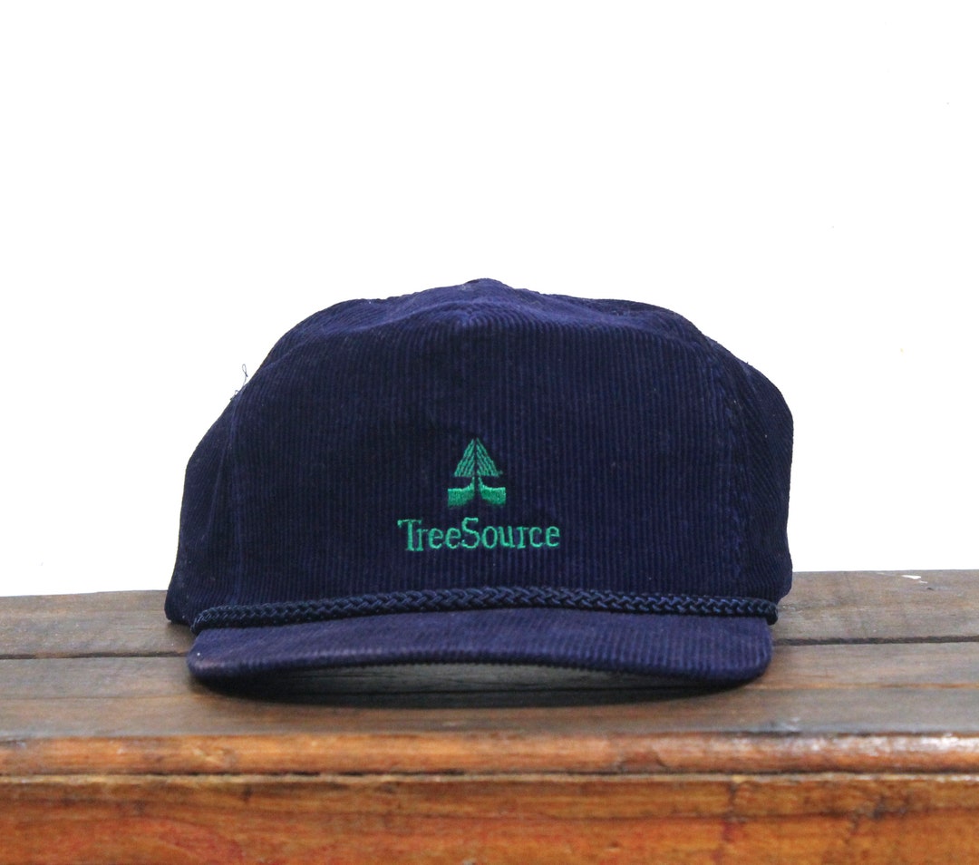 Vintage Blue Corduroy Tree Source Lumber Wood Logging Timber Forest ...