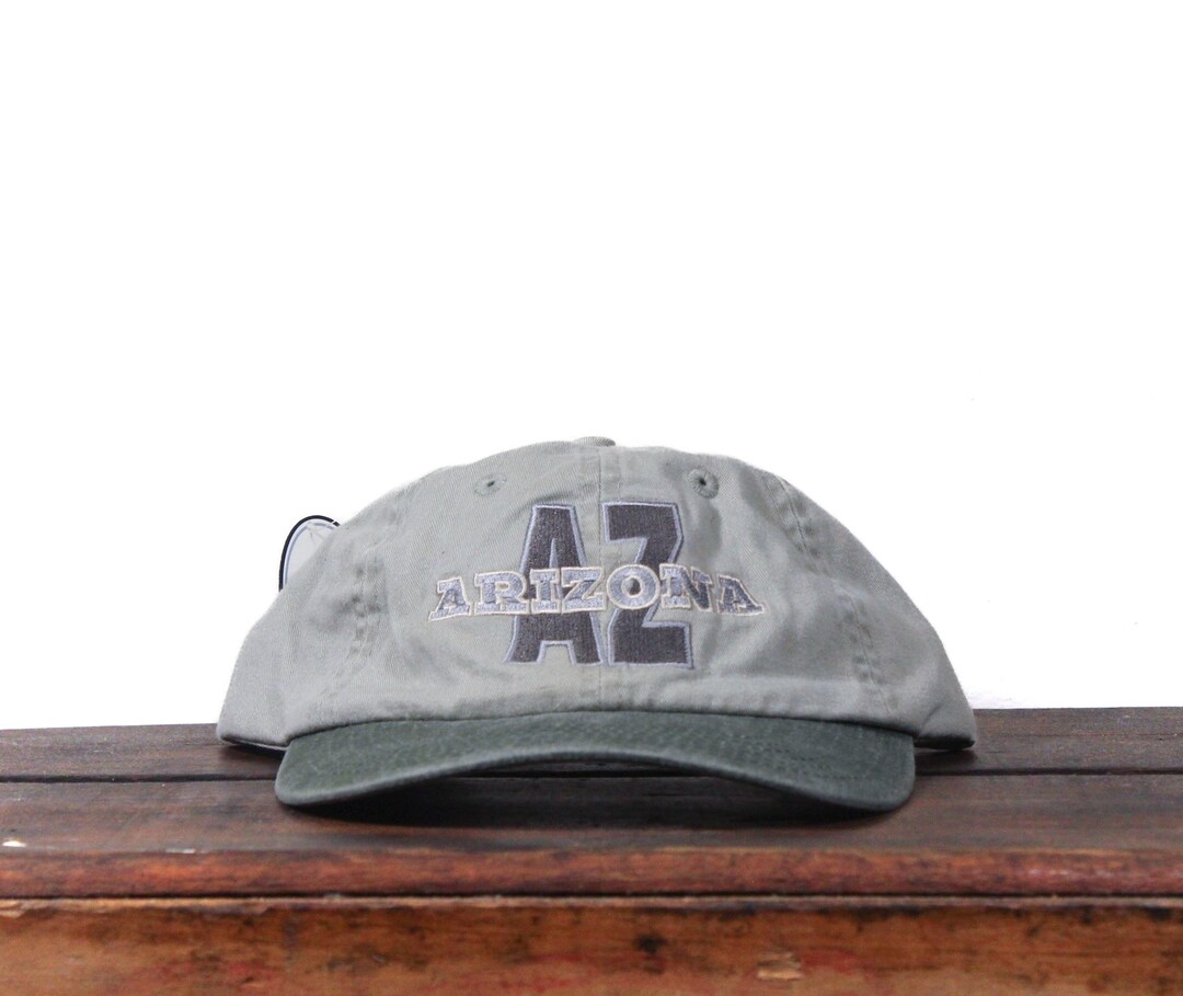 Vintage 90s Washed Out Unstructured Snapback Hat Baseball Cap Arizona ...