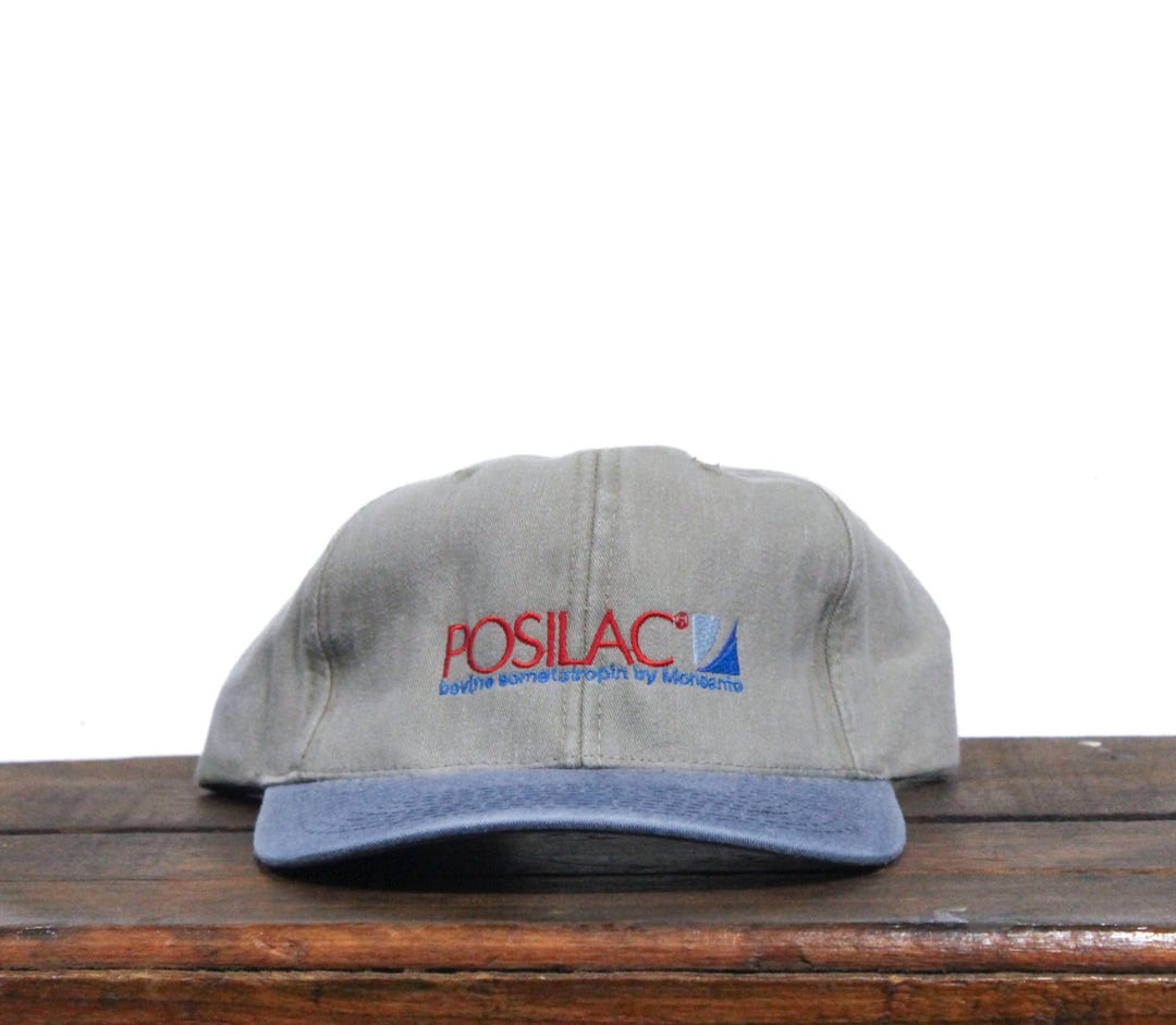 Vintage Washed Out 90s Posilac Bovine Cow Cattle Medicine Farm Animal ...
