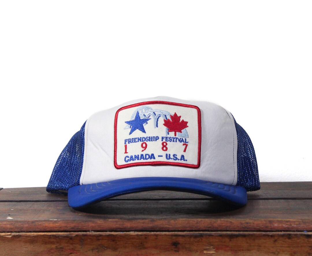 Vintage 80s 1987 Friendship Festival Canada USA Unites States of ...