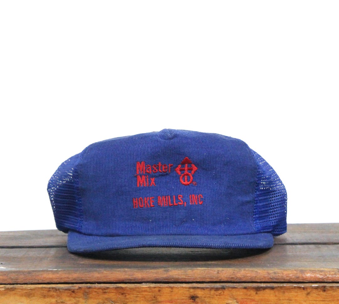 Vintage Corduroy Master Mix Feed Hoke Mills Dealer Farming Livestock ...