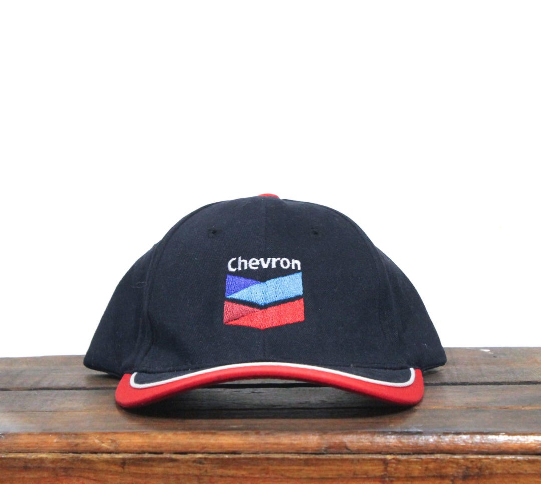 Vintage Chevron Gas Station Oil Company Fossil Fuel Drilling Rig ...