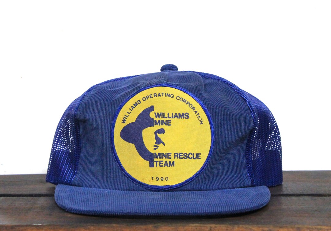 Vintage Corduroy Williams Operating Corporation Gold Mine Rescue Team ...