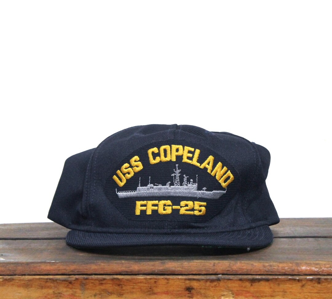 Vintage USS Copeland FFG-25 Guided Missile Frigate Ship Boat Veteran ...