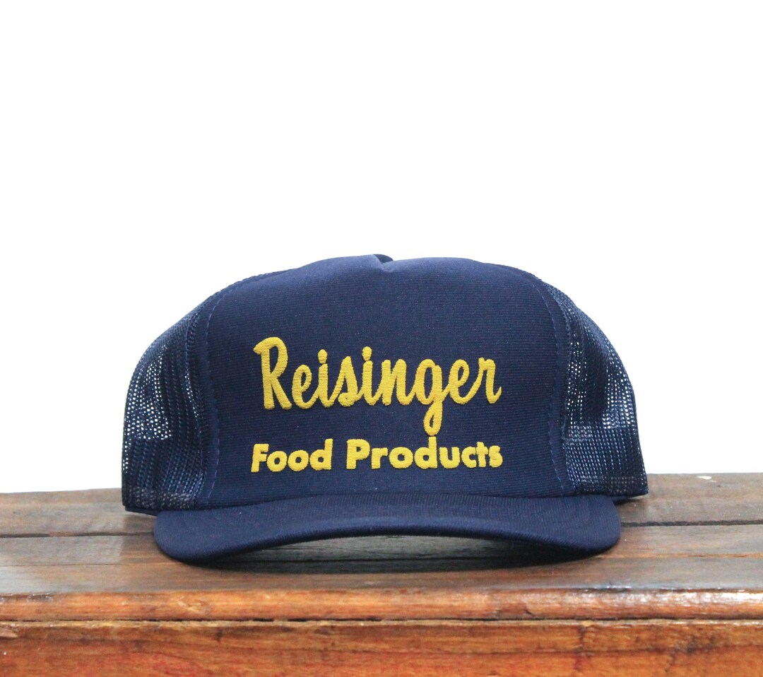 Vintage 90s Snapback Hat Baseball Cap Resinger Food Products Chicken ...