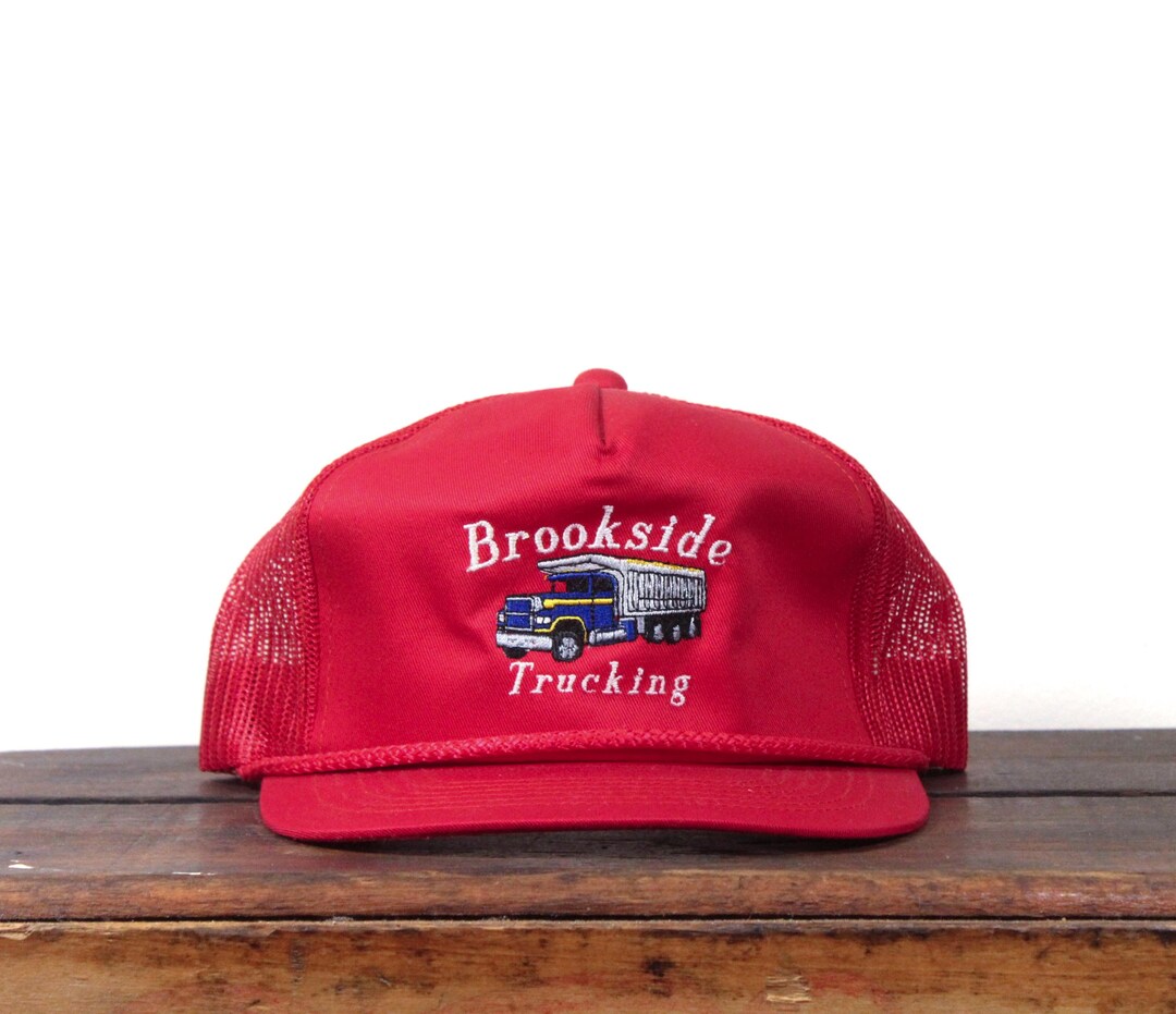 Vintage Brookside Trucking Hat: Snapback Baseball Cap, Mara Stein OH - Etsy