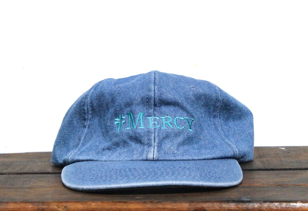 Vintage 90s Denim Jean Mercy Hospital Doctor Medicine Unstructured ...